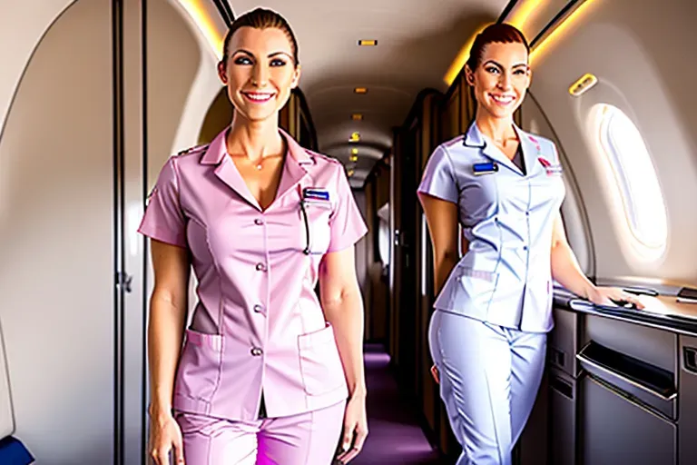 Dopamine Girl - wide shot, 20 year old, a nurse, fit, nurse clothes ...