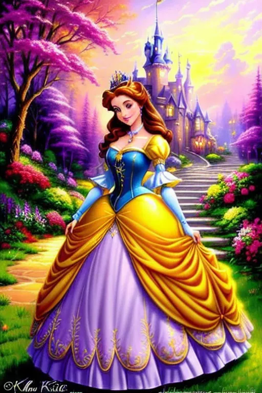 Disney Princess Belle Wallpaper