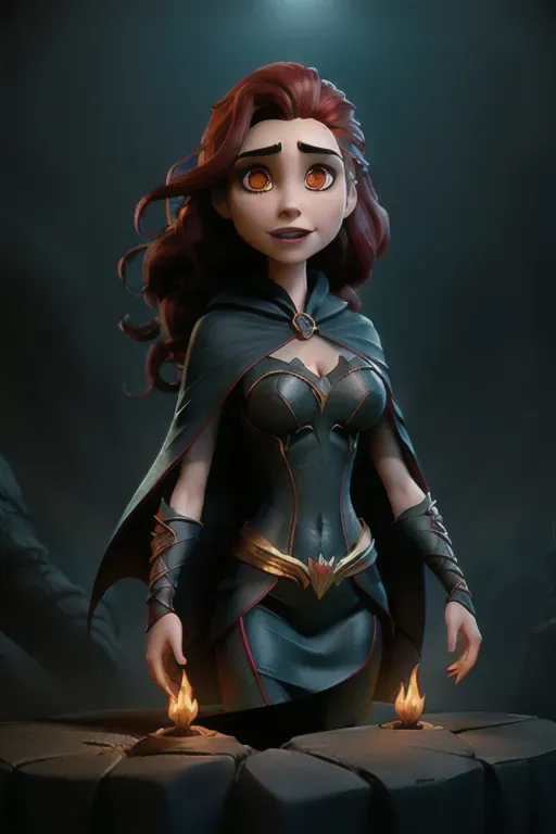 a concept photo of, Gal Gadot, Dark and brooding vampire clo... - AI Art by J B | Dopamine Girl ...