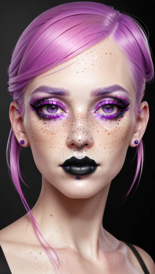 Dopamine Girl - 8k, accurate face, (((detailed face))), (((replicate ...