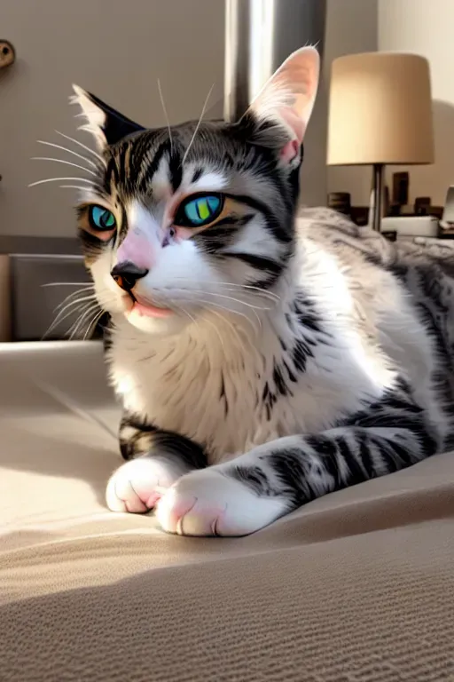 Dopamine Girl - Lovely cat Sharp focus Correct anatomy gmzq6lm9b0M