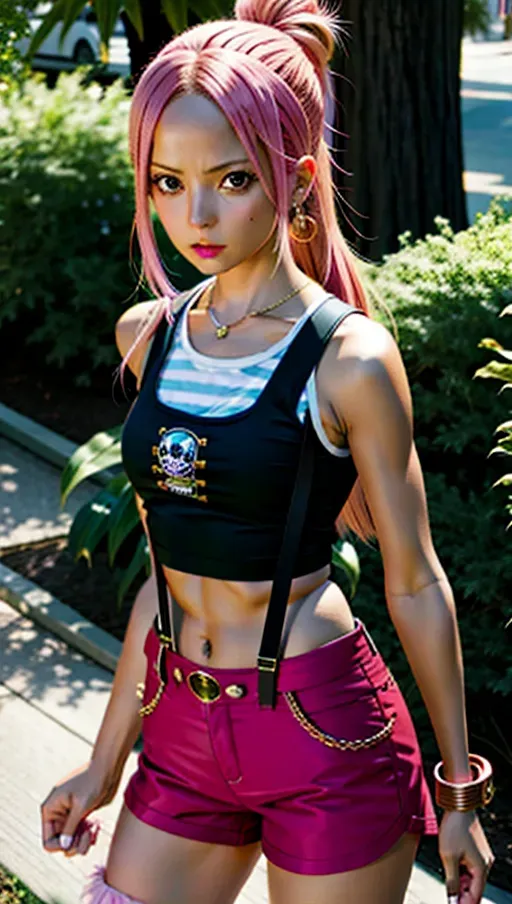 high quality photo of Young jewelry Bonney the pirate from O... - AI ...