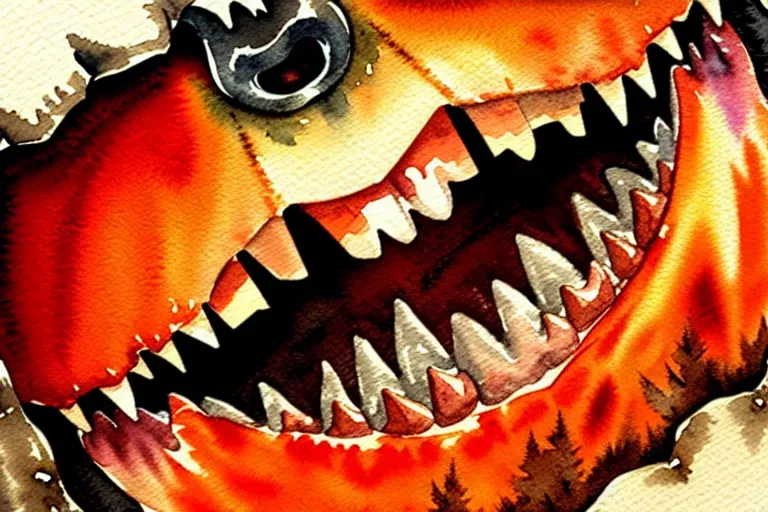 Sharp Teeth Human