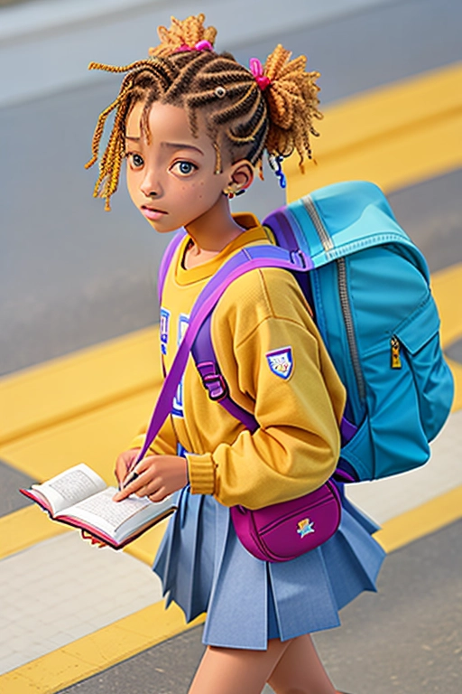 Dopamine Girl - Willow smith, school outfit, bookbag, gymnastics ...