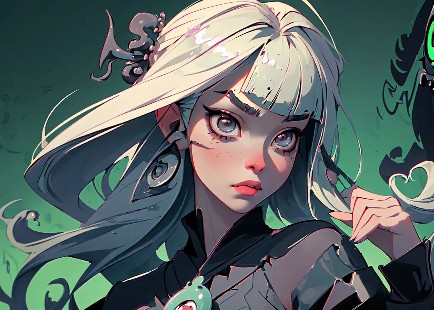 Dopamine Girl - realistic HD concept art (((full body portrait ...