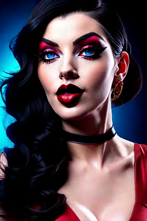 Dopamine Girl High Quality Image Of A Beautiful Young Woman Blowing A Kiss Black