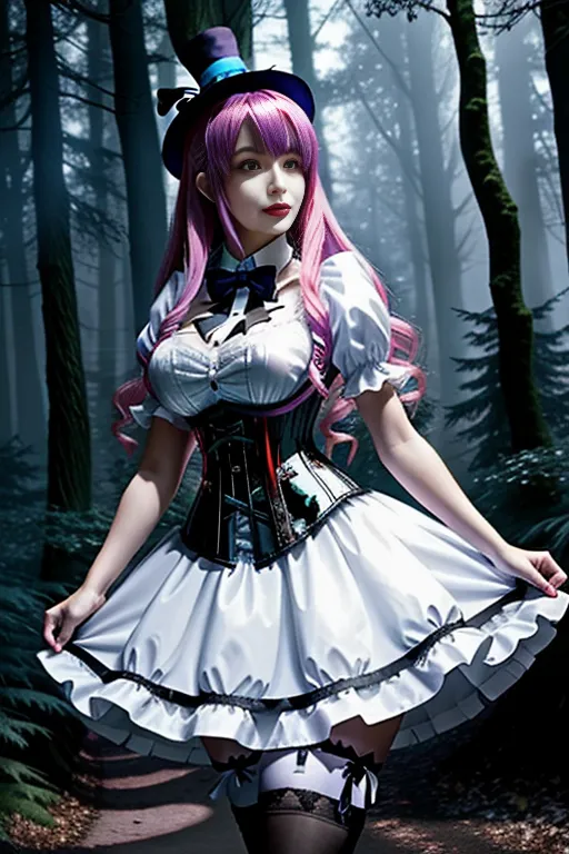 Dopamine Girl Alice In Wonderland The Mad Hatters Tea Party In The