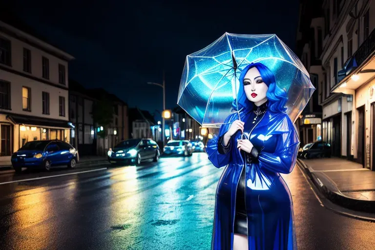 Dopamine Girl Wide Shot 20 Year Old A Gorgeous Gothic Girl Thicc