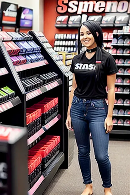 Dopamine Girl - full-body image of barefoot Caucasian scene female ...