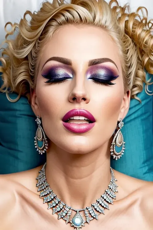 Dopamine Girl A 64k High Detail Extreme Closeup Full Color Close Up Photography Extreme Close
