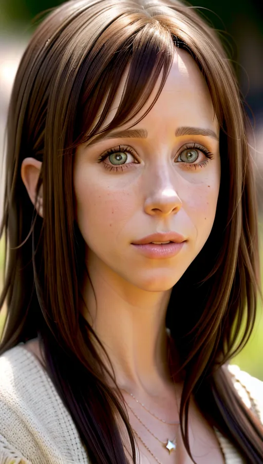 Dopamine Girl - A high resolution highly detailed facial portrait ...