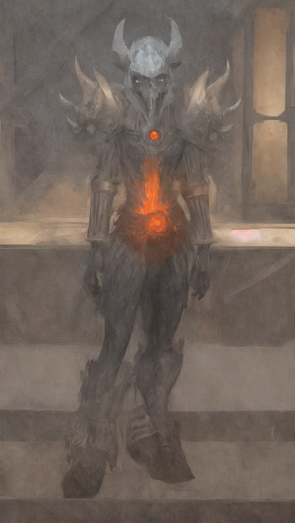 Demon Armor Concept Art