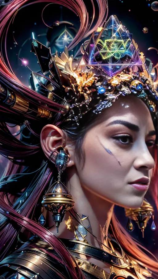 Dopamine Girl - (((a non-human sex goddess from outer space))), (((zoom ...