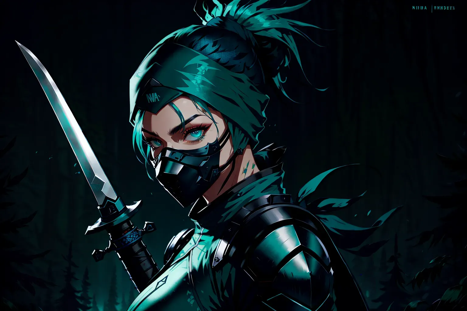 Female Ninja Wallpaper