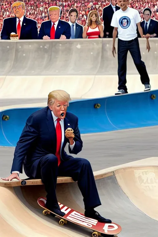 Obama Skateboard