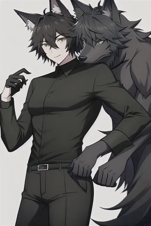 Anime Wolf Eyes Male