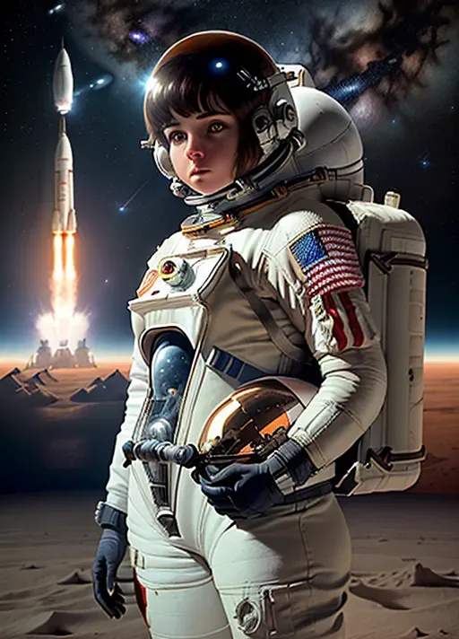 Pretty Space Suit