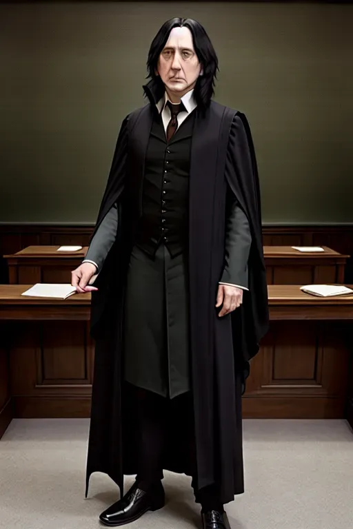 Dopamine Girl - hogwarts, Severus snape, full body, in classroom ...