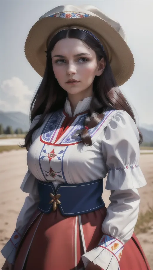 Dopamine Girl A Photography Of A Beautiful Slovak Girl In Traditional