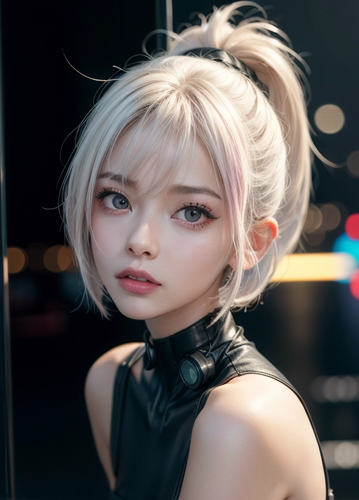 A professional photo of Lucy from cyberpunk edgderunners 25 ... - AI ...