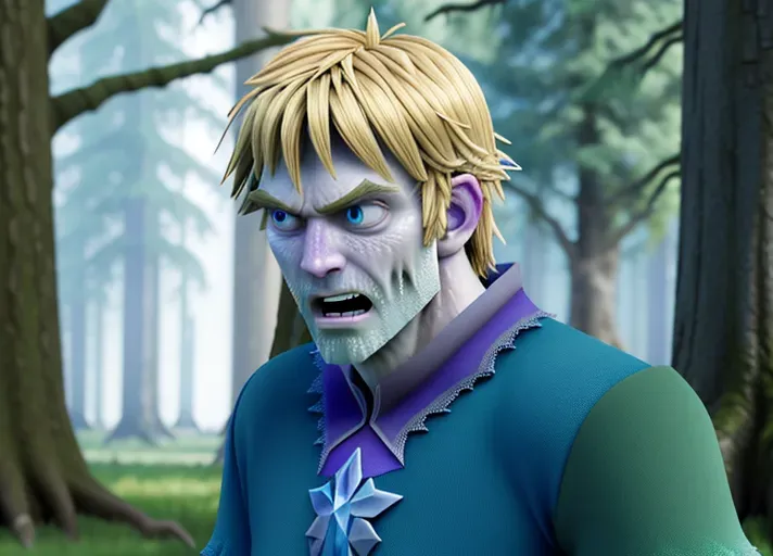 Dopamine Girl - ice zombie Kristoff of Arendelle shambling about the ...