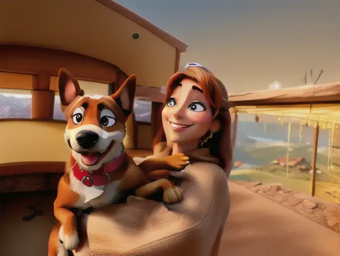 Smiling Disney Characters