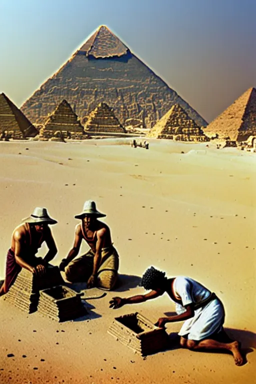 Dopamine Girl - White slaves working on the pyramids in egypt 0vxwAYvKAza