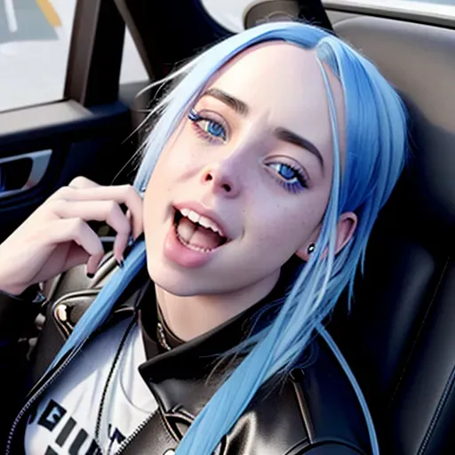 Dopamine Girl A Realistic Concept Art Of Billie Eilish Orgasm