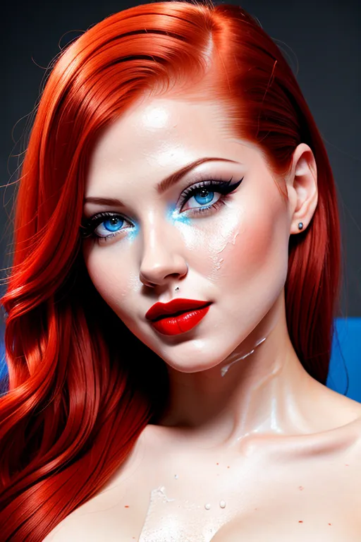 Dopamine Girl A 8k High Resolution Photo Of Beautiful Redhead Female