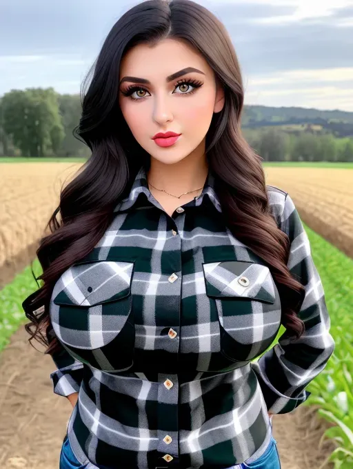 Dopamine Girl Gorgeous Young Albanian Woman Photo Cute Attractive Young Face Large Wide Doe