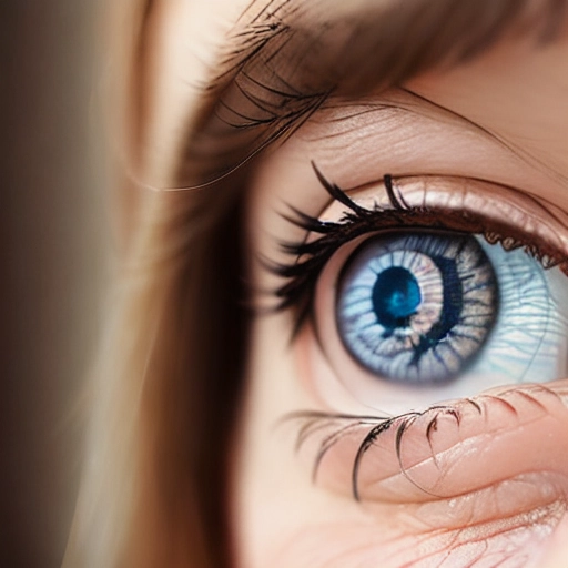 Dopamine Girl - giant woman looming over me, grinning, looking down ...