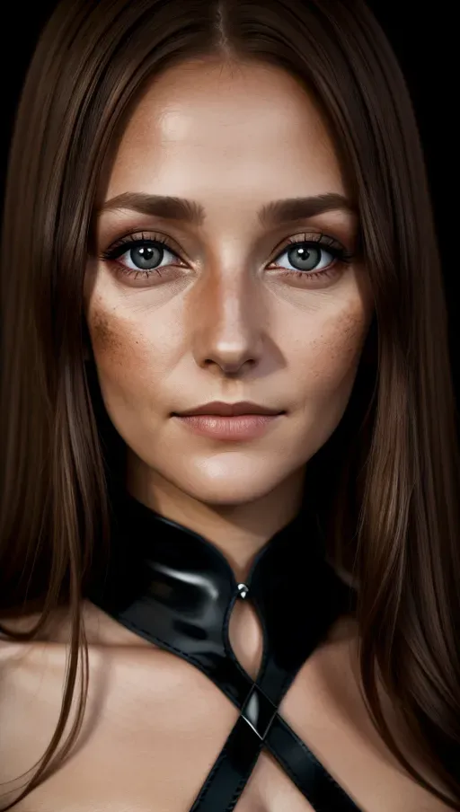 Dopamine Girl Eine Extrem Realistische Portrait Fotografie Einer