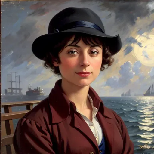 Dopamine Girl - A sympathetic painting of beautiful Kate Micucci ...
