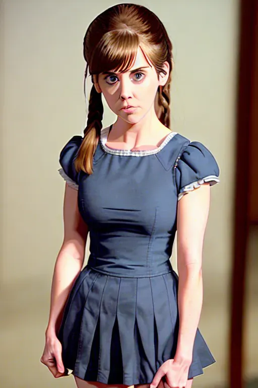 Dopamine Girl Dpmg Alison Brie V1 Photorealistic Anime Girl Standing