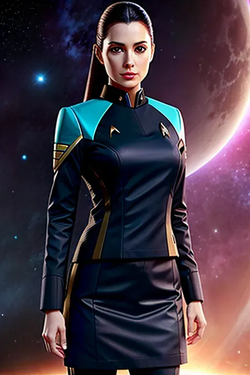 Dopamine Girl - Android,ai,star trek uniform, female plVO8B18zyM