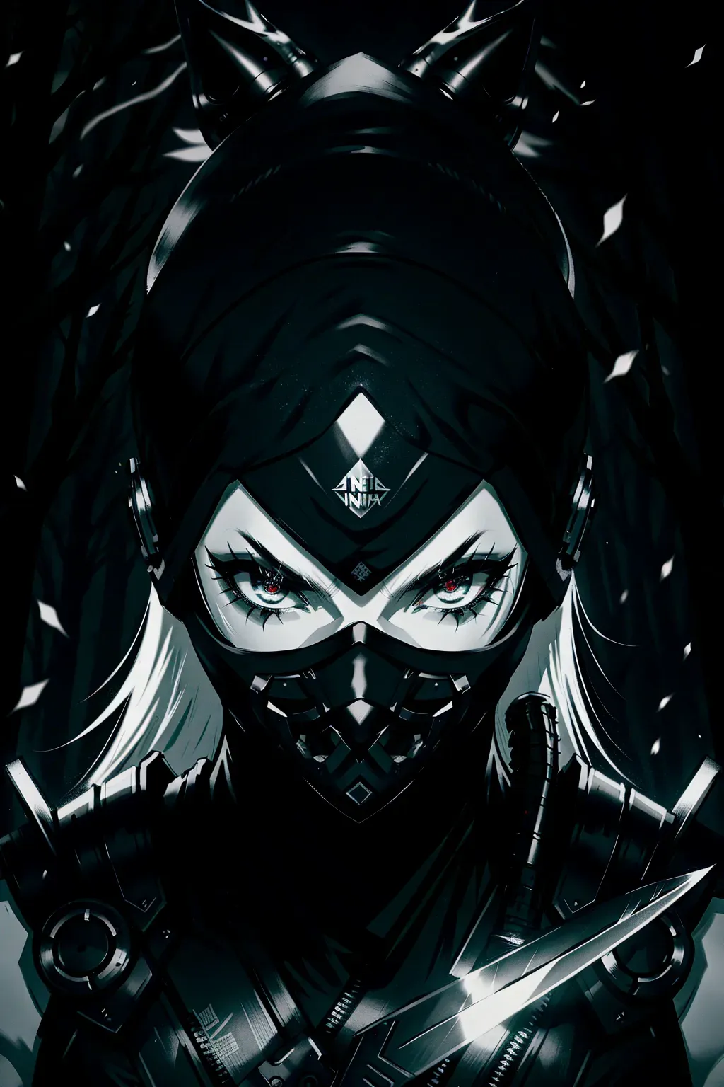 Female Ninja Face