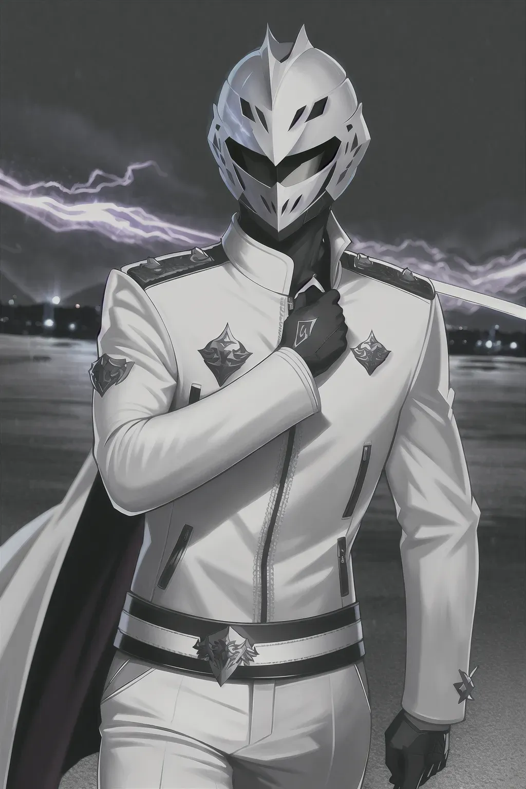 White Tiger Ranger Wallpaper